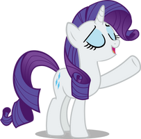 Rarity screaming (Vector) by Chrzanek97 on DeviantArt