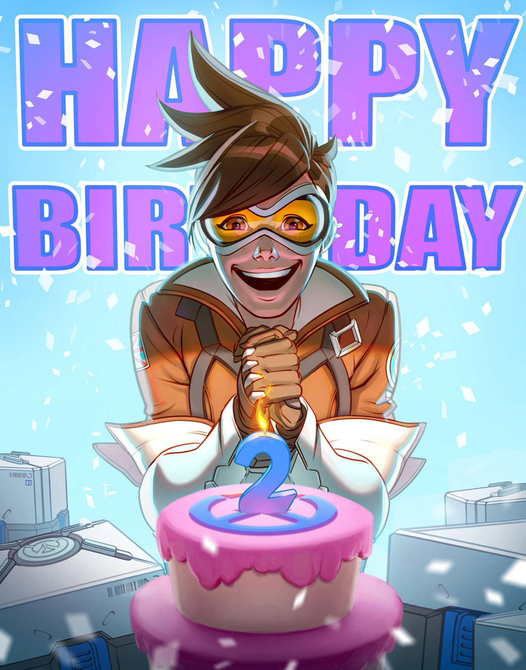 Happy Birthday Overwatch by capprotti on DeviantArt