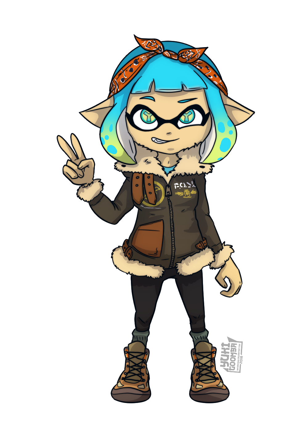 Yuki the Inkling (ReDo) by YukiGoomba on DeviantArt