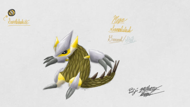 Mega Sandslash by CaptainPenguin98 on DeviantArt