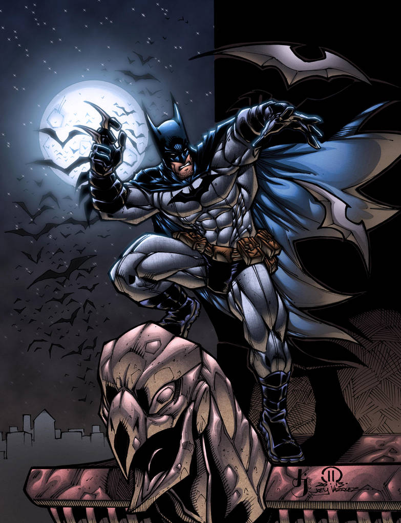 The Dark Knight (COLORS) by ArtOfTDJ on DeviantArt