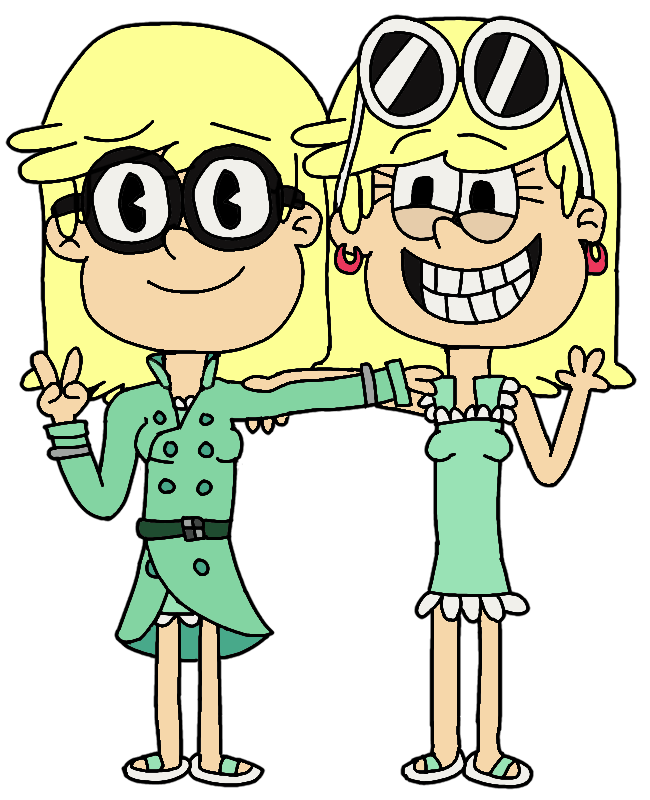 Double Leni Loud by shaftedsorcerer on DeviantArt