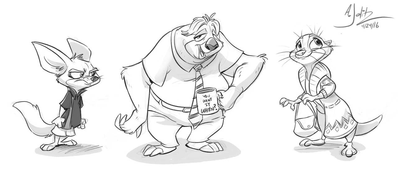 Art of the Day #298 – Zootopia News Network