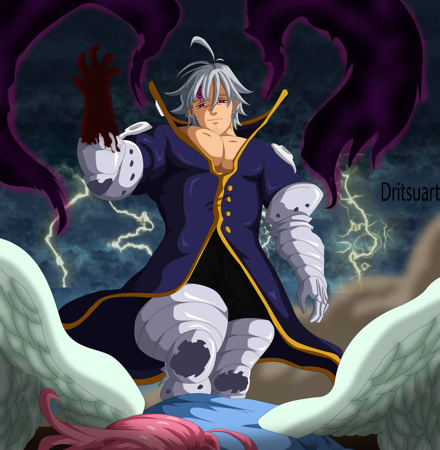 Nanatsu: Estarossa murdering Mael by Dritsu on DeviantArt