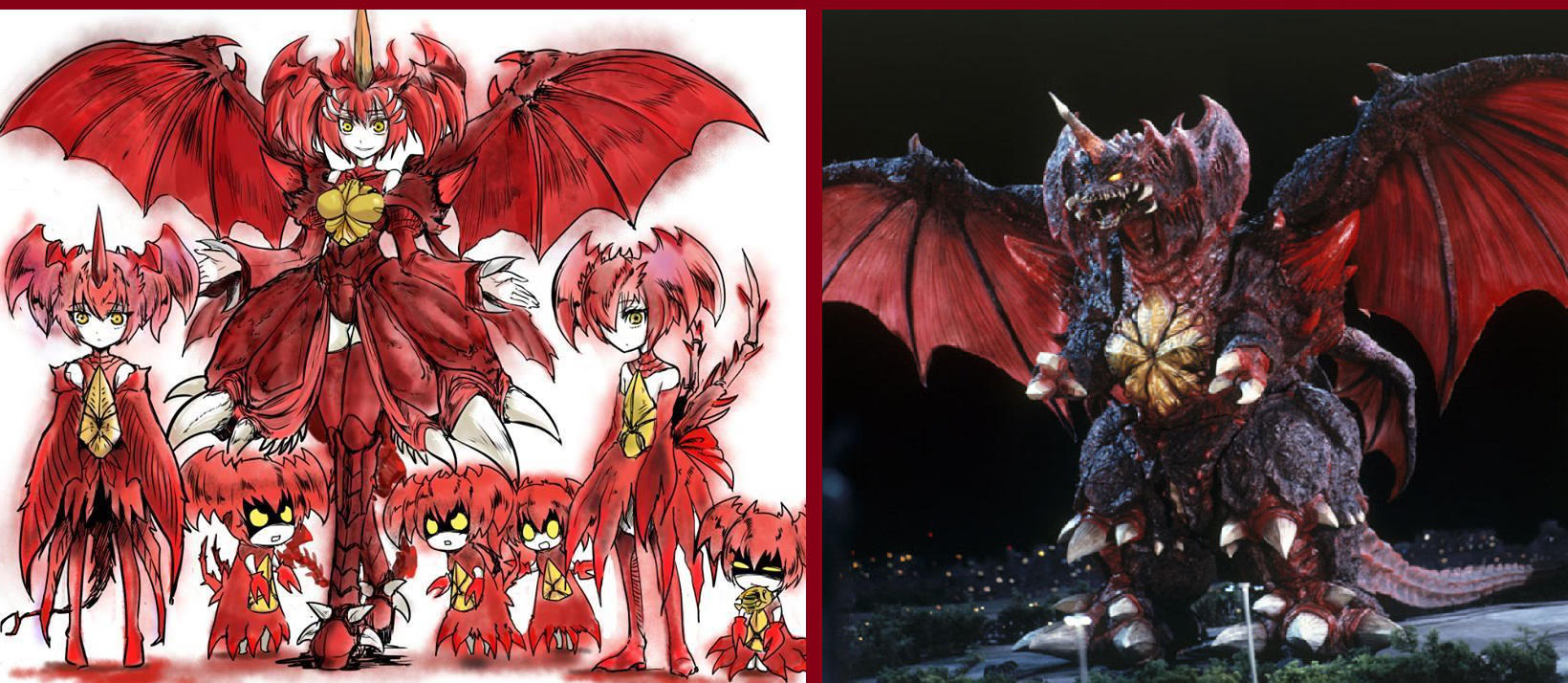 Destoroyah! - Anime Moe fanart. by GoMonsterMaster91 on DeviantArt