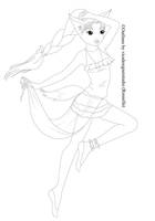 TOPModel - Spring (Outline) by VicsDesignerStudio on DeviantArt