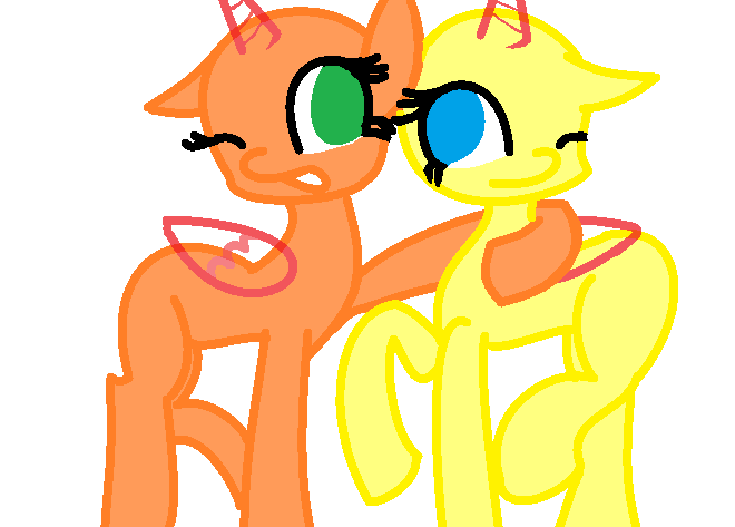 Mlp Base Two Ponies by MuffinPaw8899 on DeviantArt