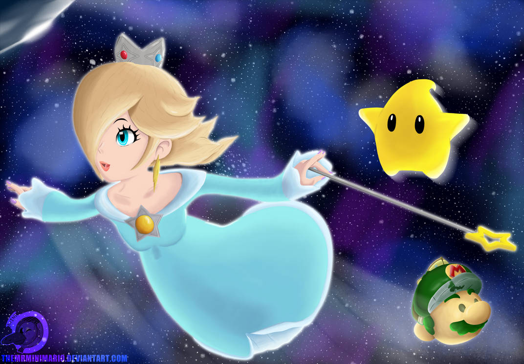 Rosalina Shooting Through Space! by TheMrminimario on DeviantArt