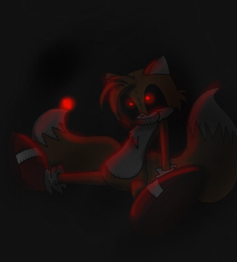 evil tails doll by love-me-drowned on DeviantArt