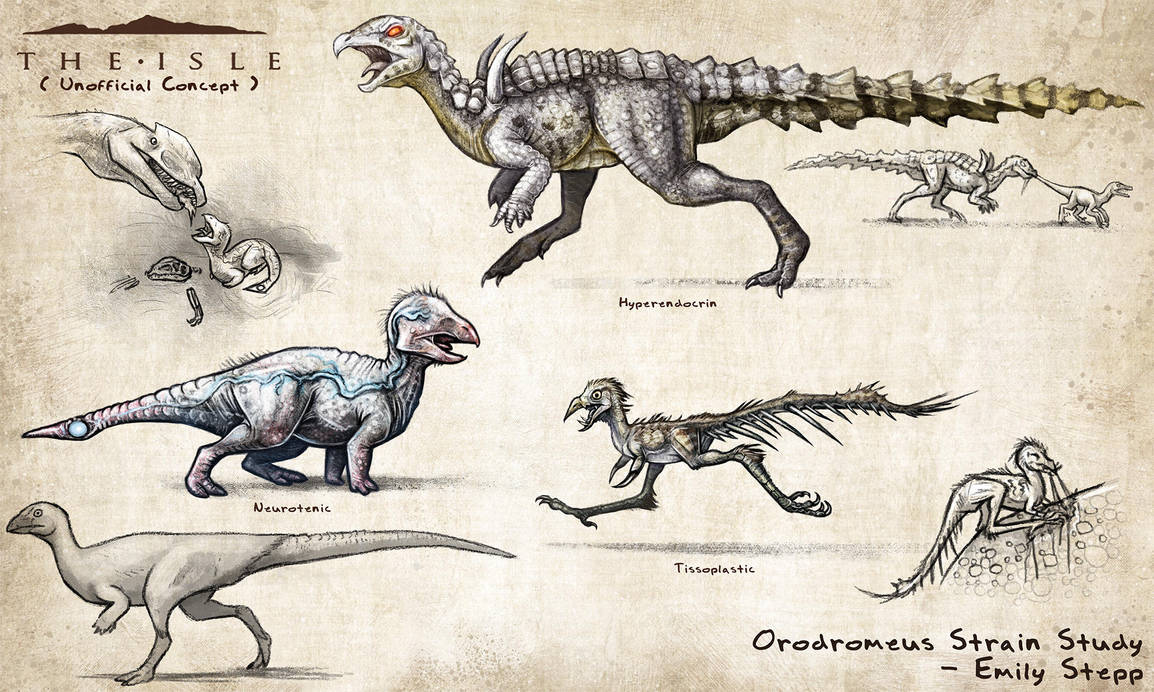 The Isle Fan Concept - Orodromeus Strains by EmilyStepp on DeviantArt
