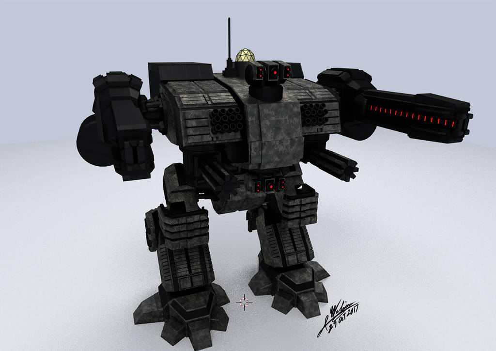 Medium Assault Mech By Amalgam Images On Deviantart