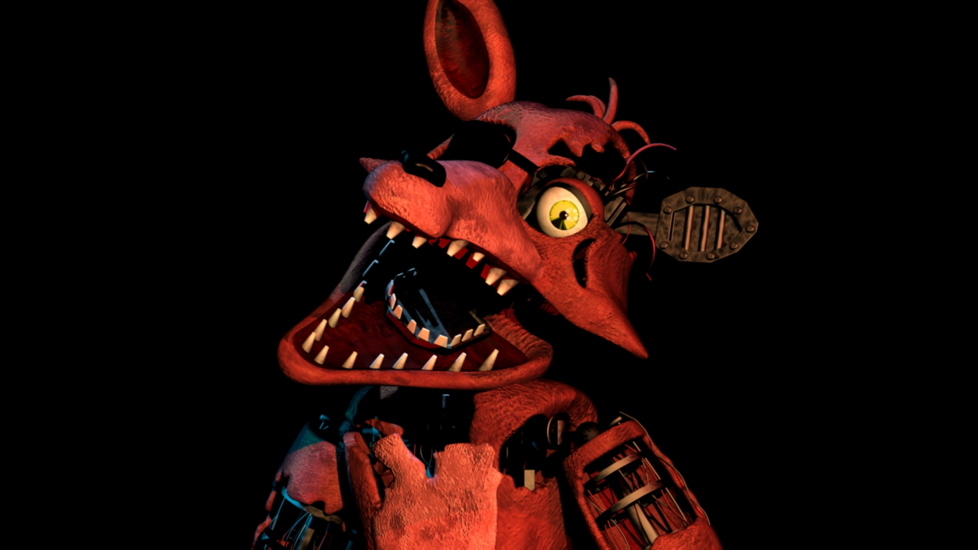 Withered Foxy from Freddy Files by R-JamesRenders on DeviantArt