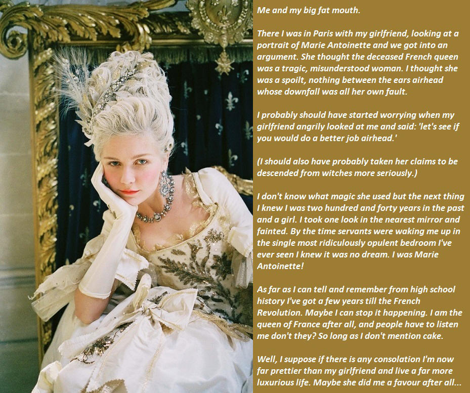 Cursed to be Marie Antoinette (TG) by Ziboetes on DeviantArt