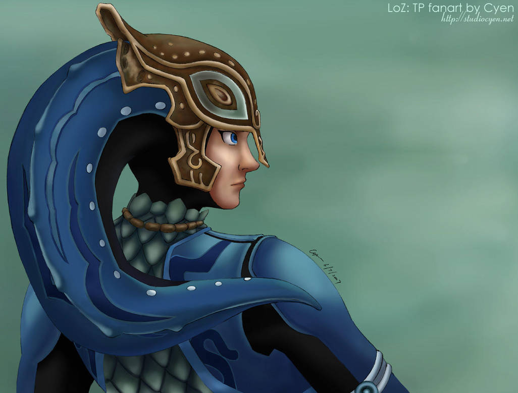 Zora Armor Link by cyen on DeviantArt
