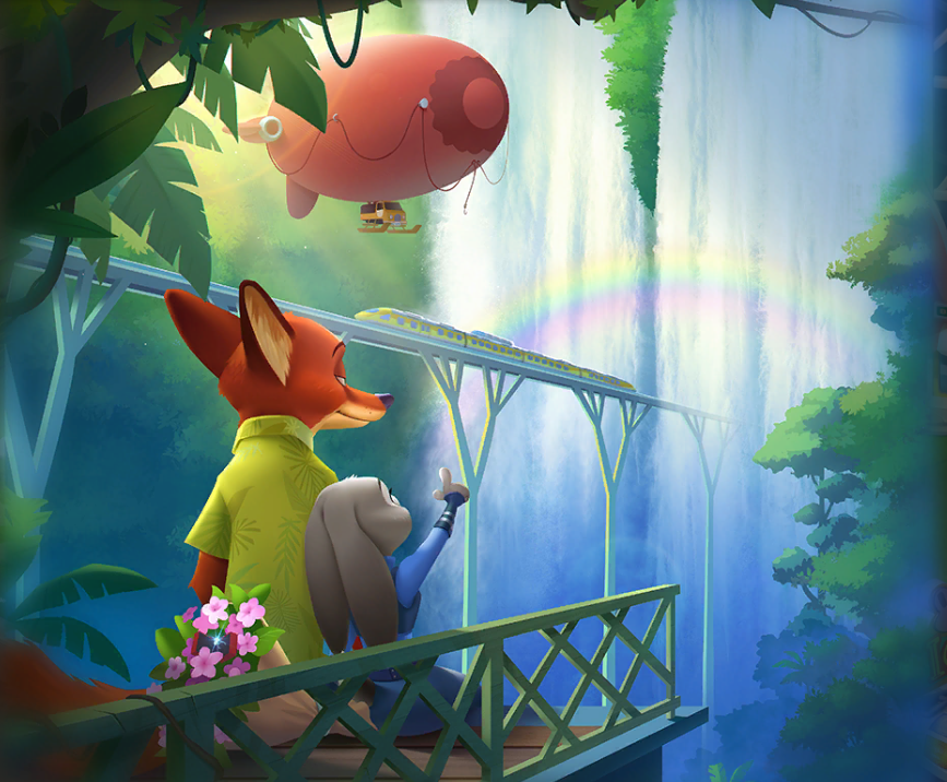 Best romantic setting. : r/zootopia
