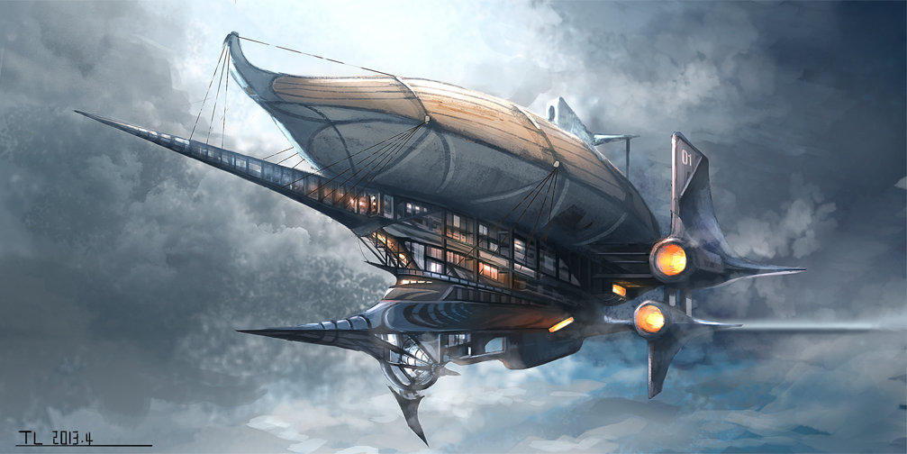 airship by TerryLH on DeviantArt