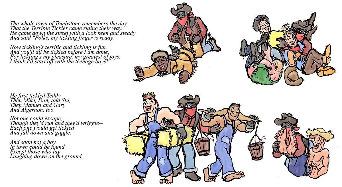 The Terrible Tickler Part 1 [M/Mx7] by KitELcat on DeviantArt