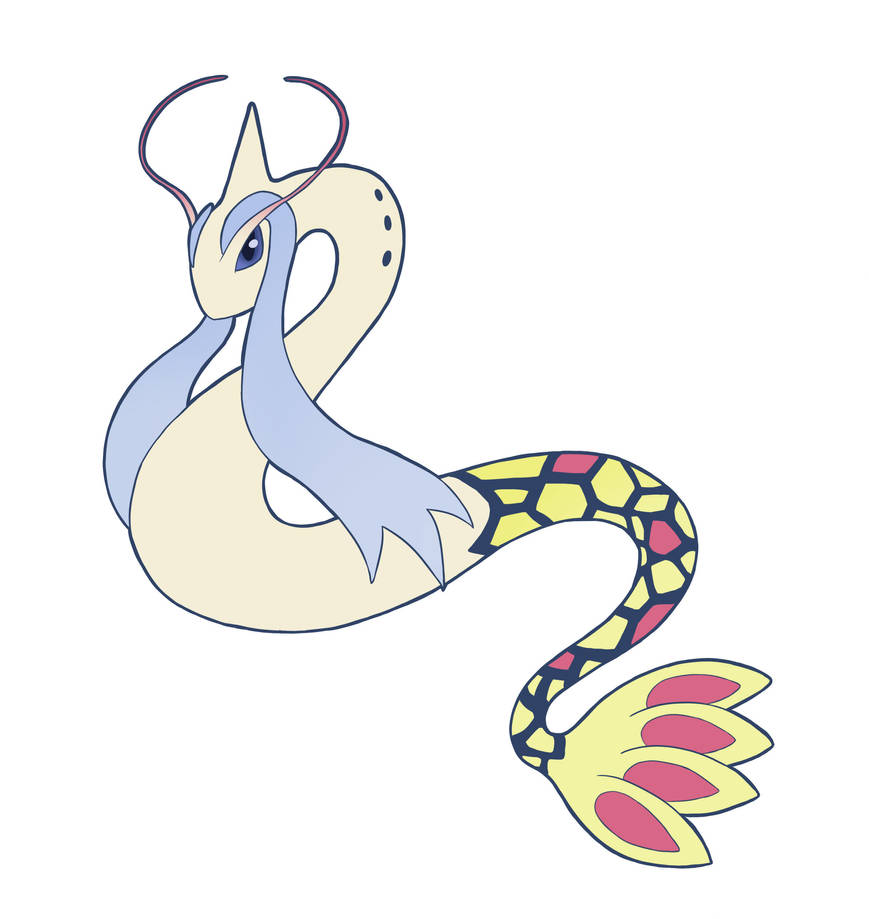 Shiny Milotic by Citron--Vert on DeviantArt