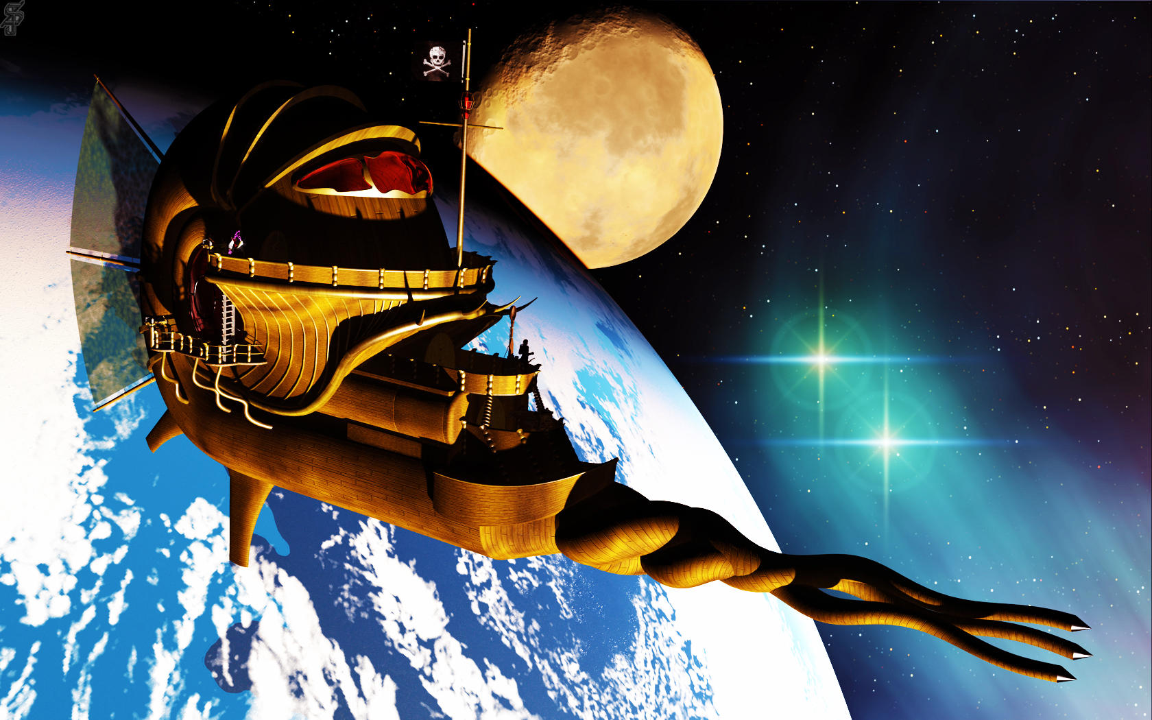 Nautiloid Planet by SilverbladeTE on DeviantArt