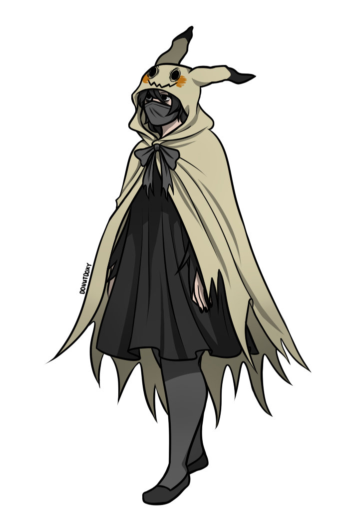 Mimikyu Gijinka by MsSassyPancakes on DeviantArt