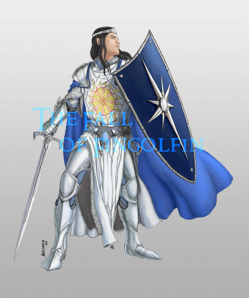 Fall of Fingolfin - Fingolfin colour concept by Breogan on DeviantArt