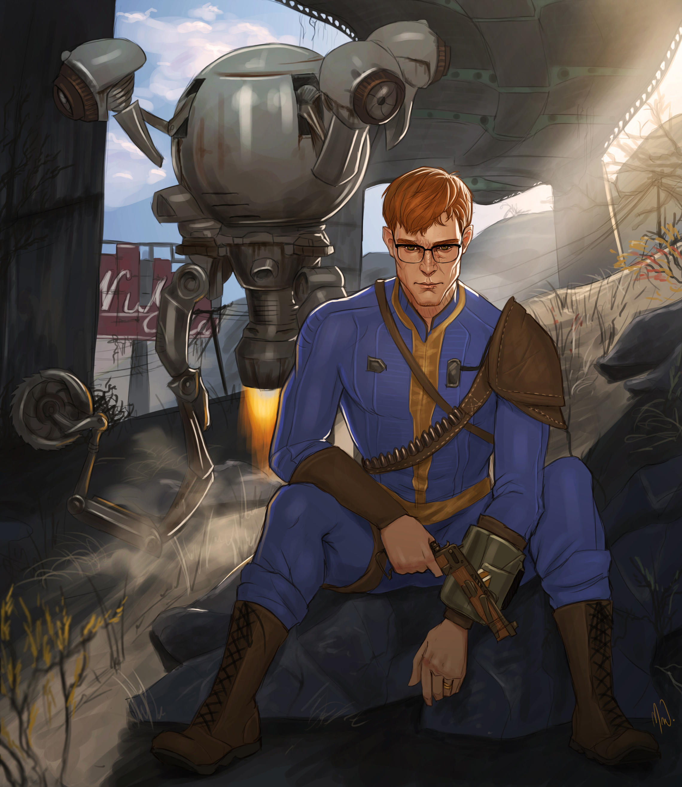 Anton and Codsworth by Merwild : r/ImaginaryFallout