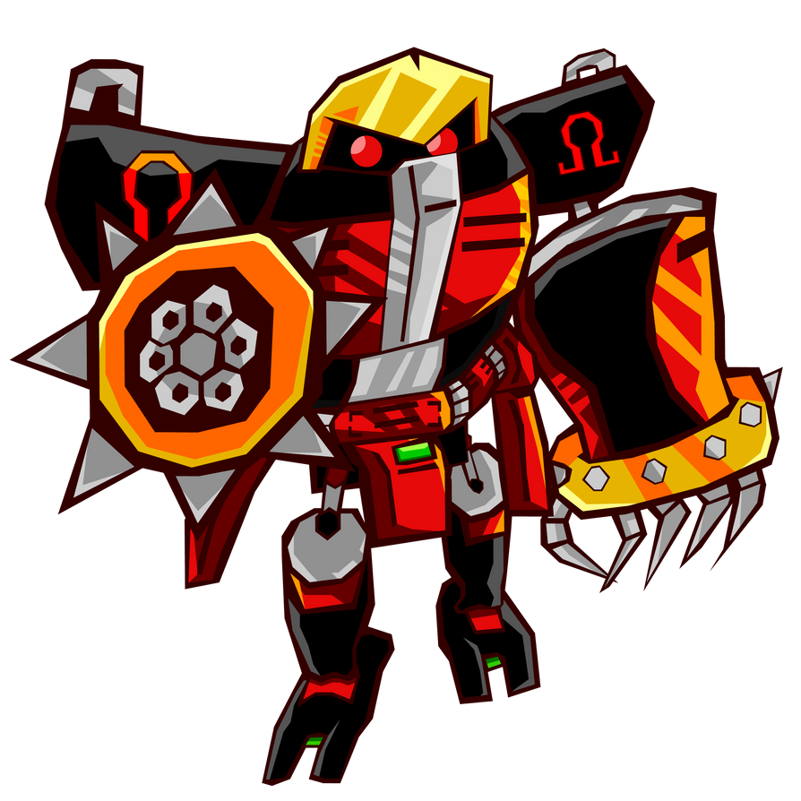 Omega - Sonic Battle by Cerberean on DeviantArt