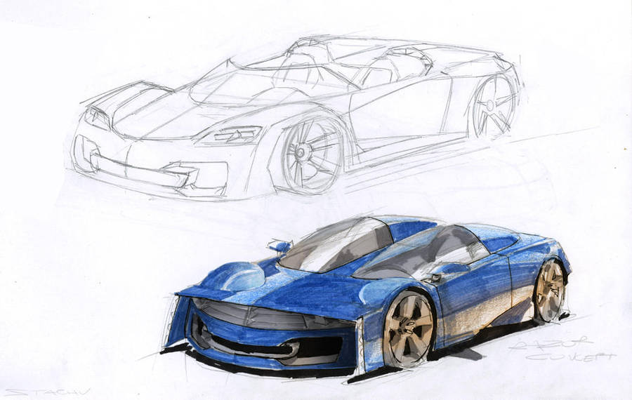 Ray and Razor concept cars by STH-pl on DeviantArt