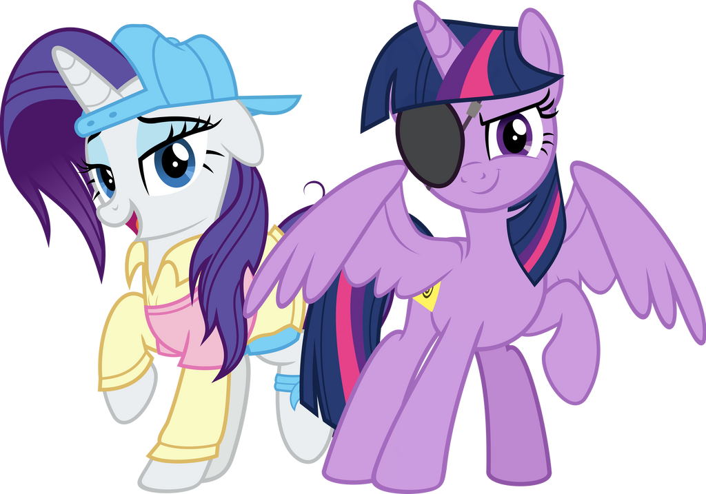 MLP Vector - Plainity and Eyepatch by jhayarr23 on DeviantArt