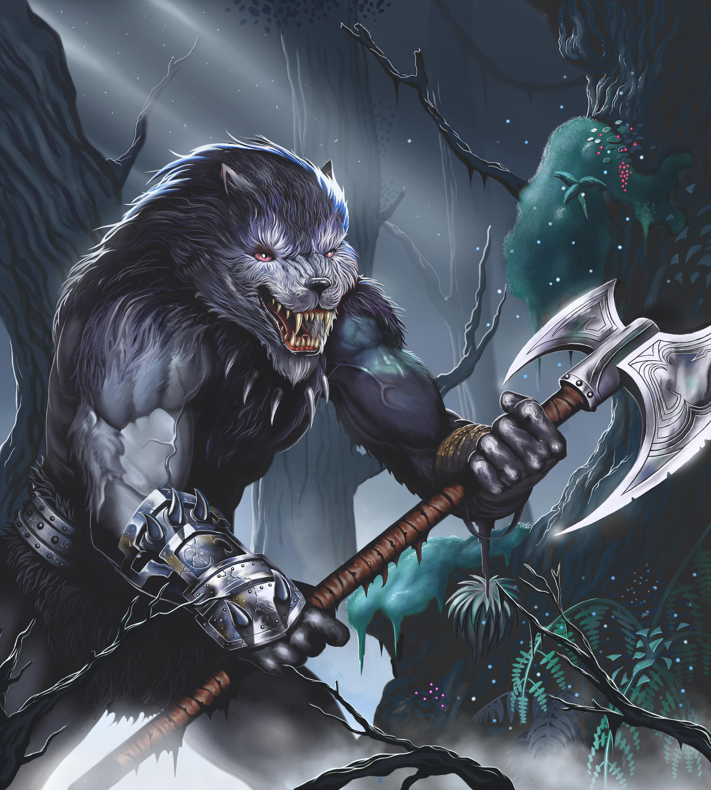 Wolf Knight by Quico Vicens-Picatto : r/ImaginaryWerewolves