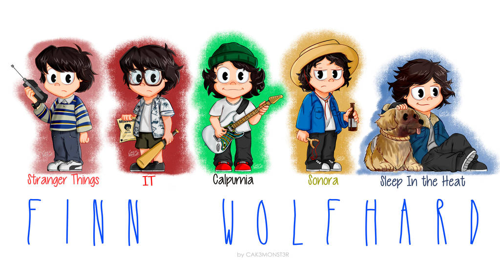 FINN WOLFHARD by Cak3Monst3r on DeviantArt