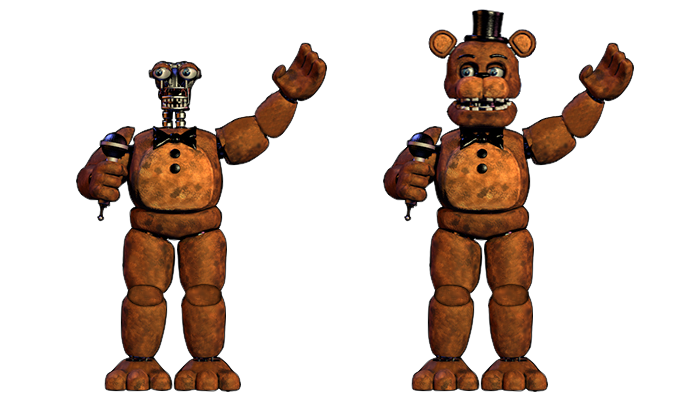 Fixed Withered Freddy Full (Alternative with head) by DomJN250 on ...