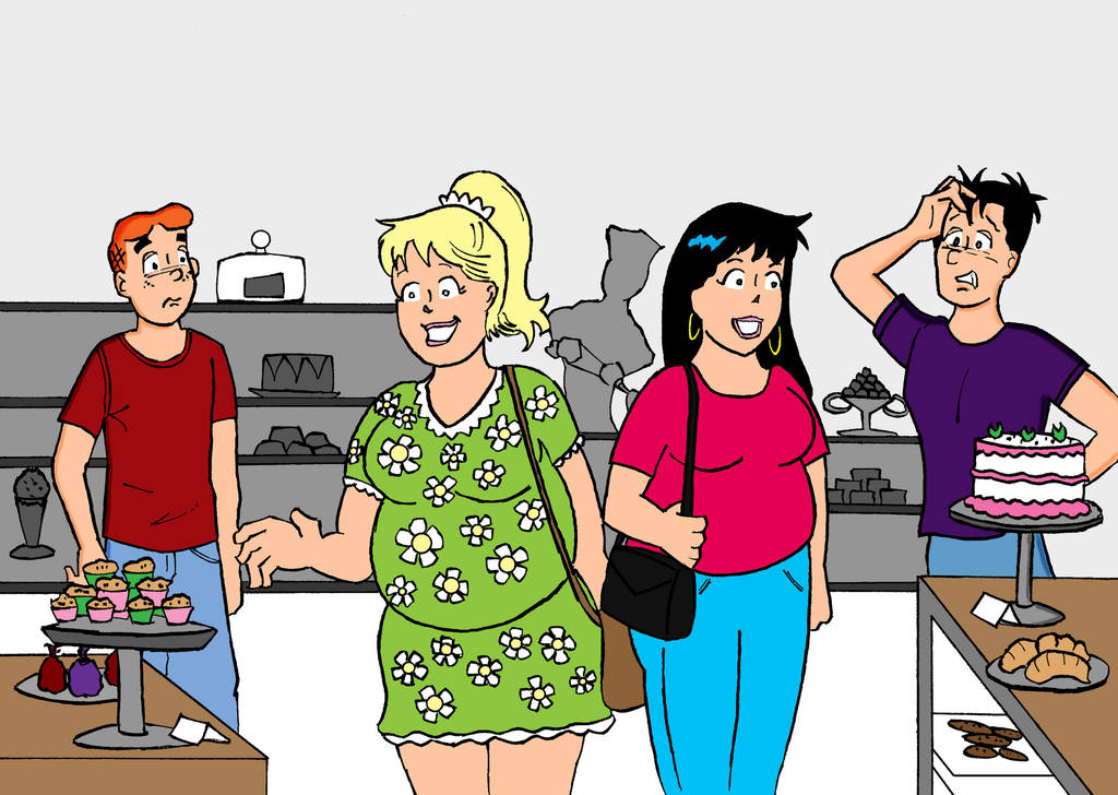 Fat Betty and Veronica (upload) by StarWraith777 on DeviantArt