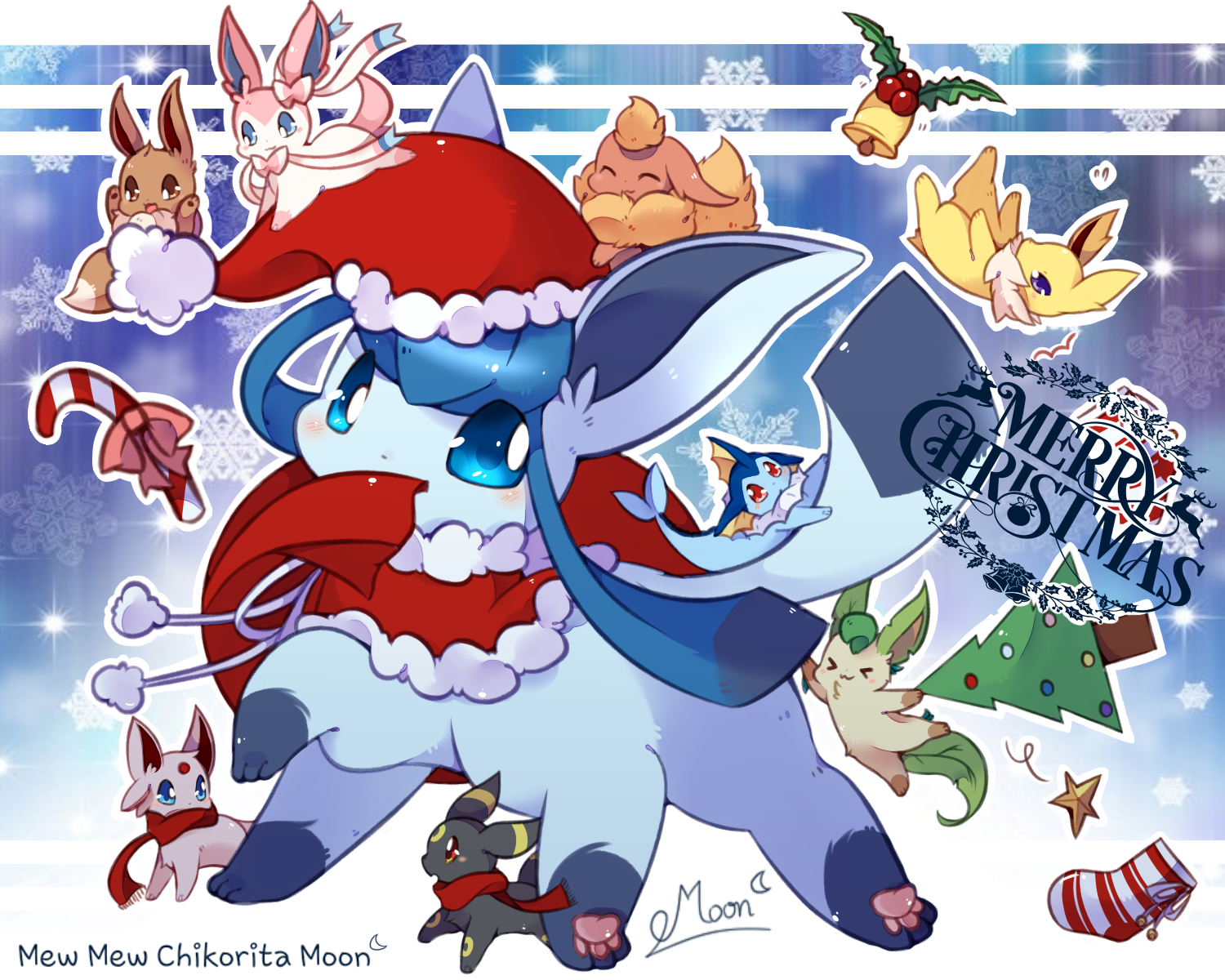 Merry Christmas!! by ChikoritaMoon on DeviantArt
