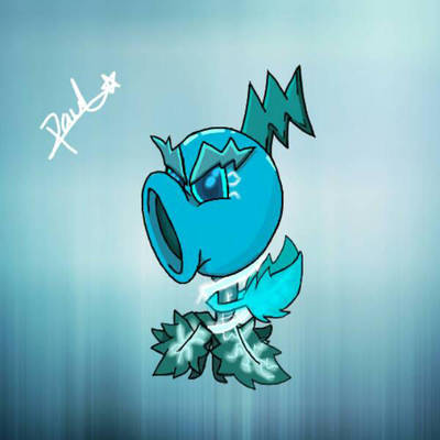 Electro Pea (PvZGW) by SupahArt on DeviantArt