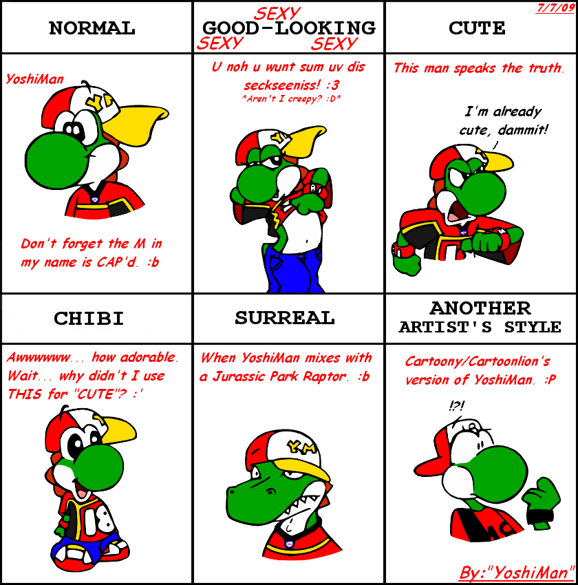 Style Meme by YoshiMan1118 on DeviantArt