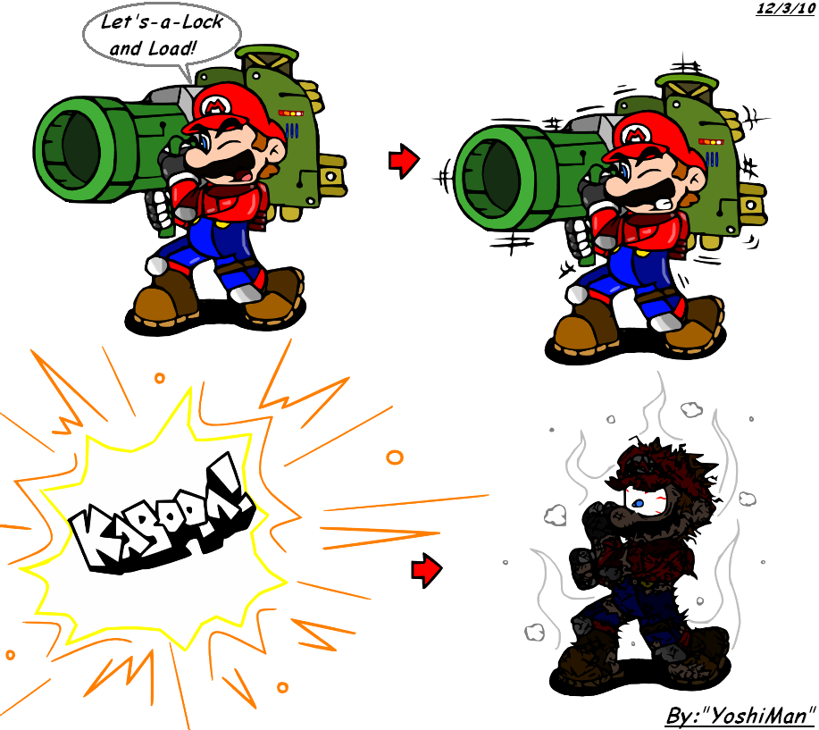Super Tech Advanced Mario by YoshiMan1118 on DeviantArt