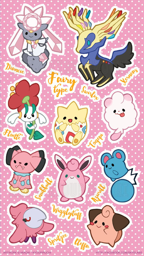 Fairy Type Pokemon by miaow on DeviantArt