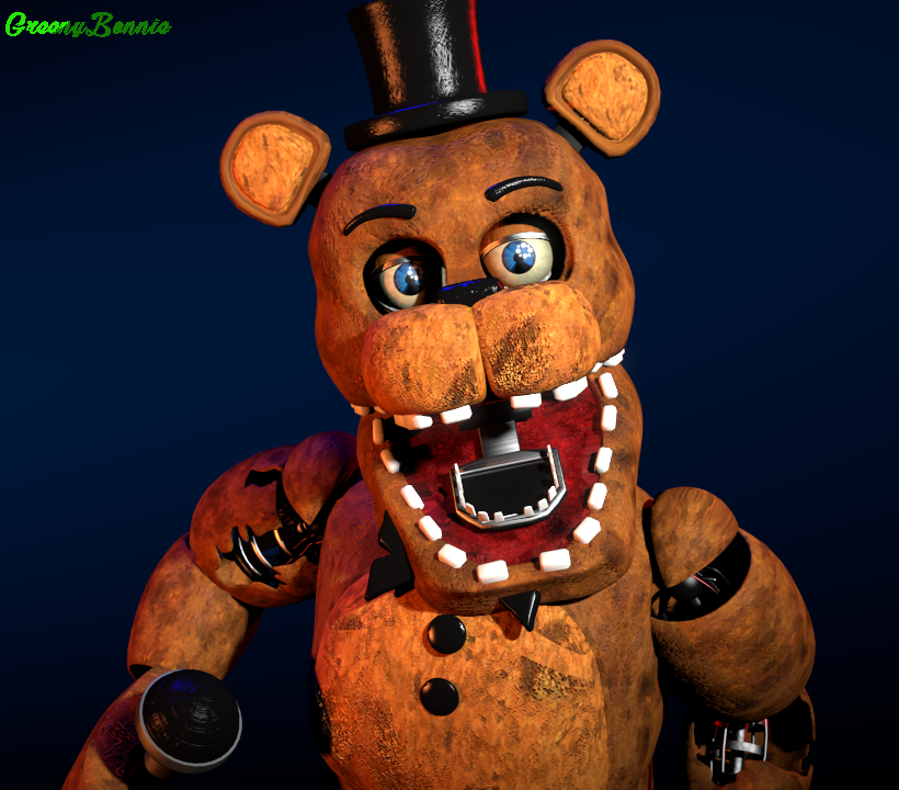 Withered/Old Freddy -Lighting Test- [FNAF/SFM] by GreenyBon on DeviantArt