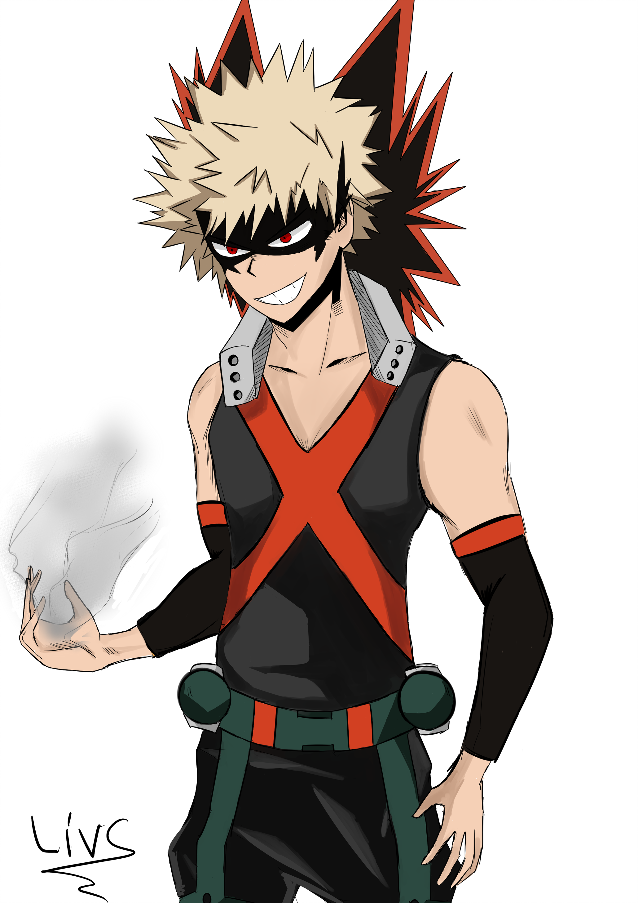 Bakugou Kacchan by strangemarvl on DeviantArt