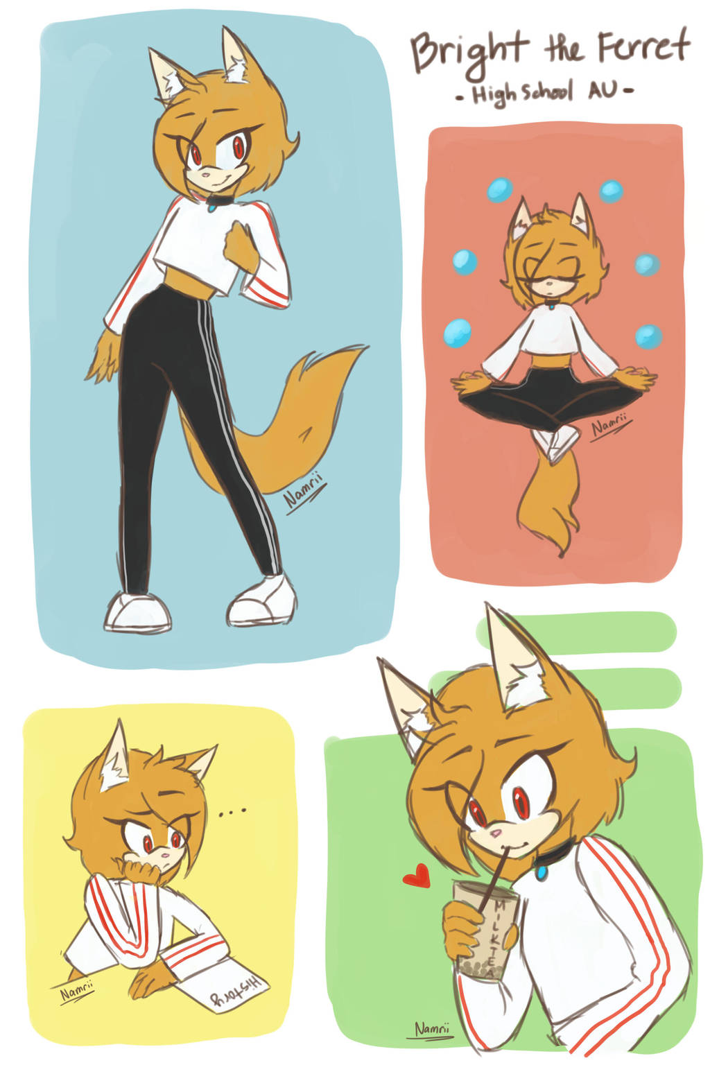 Bright High School AU by Namrii on DeviantArt