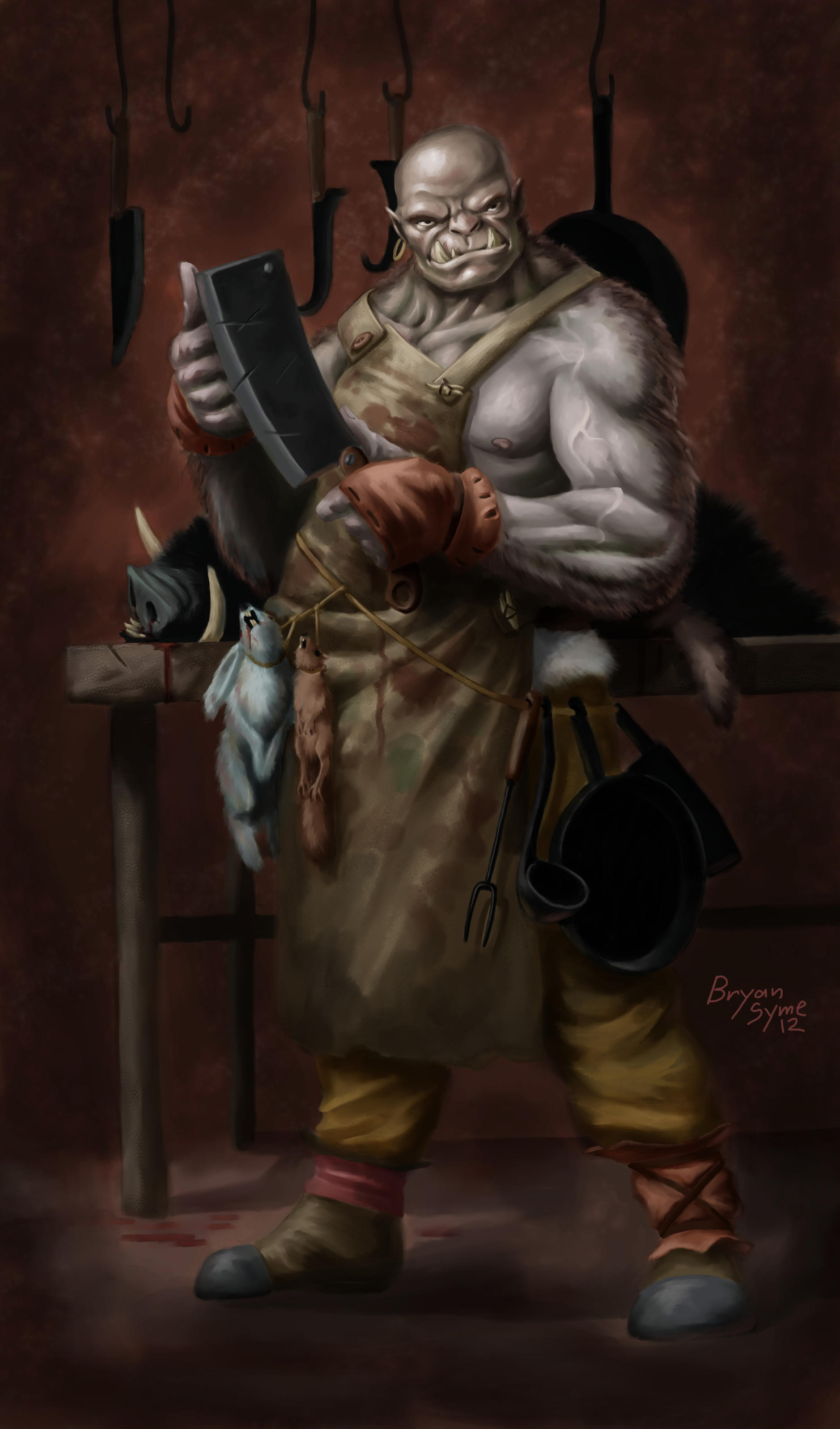 Orc Cook by Brian Syme : r/ImaginaryOrcs