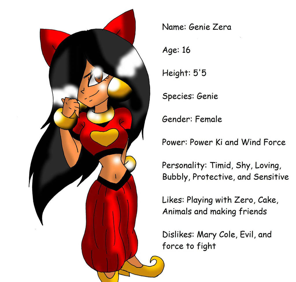 Genie Zera by David3X on DeviantArt