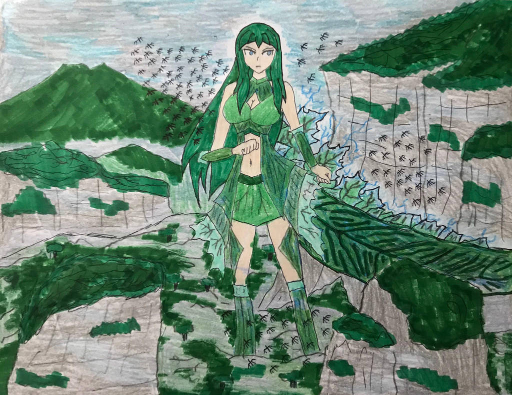 Kaiju Girl: Hyper-Evolved Plant-Based Lifeform by KaijuATTACK877 on ...