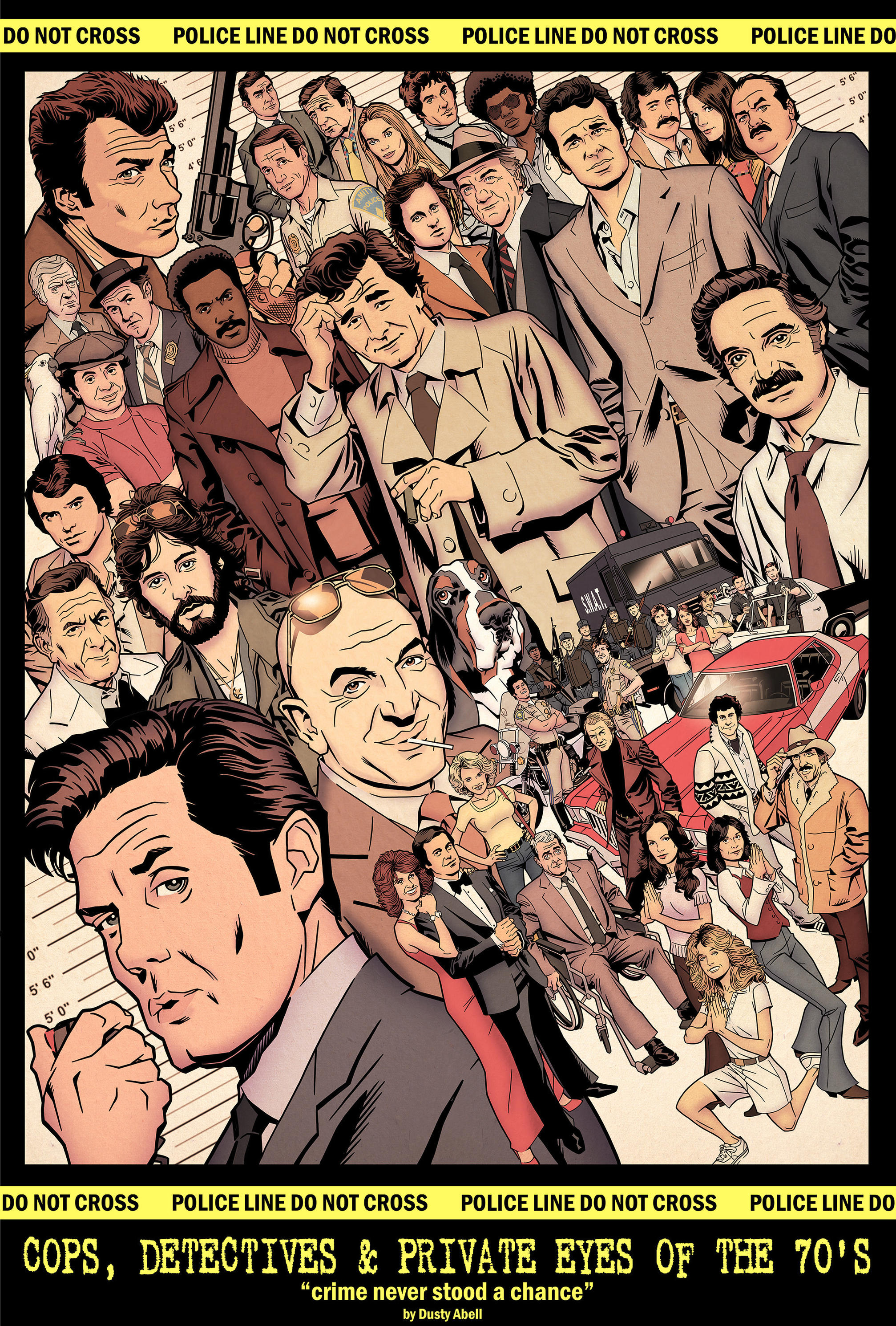 Cops Detectives and Private Eyes of the 70s by dusty-abell on DeviantArt