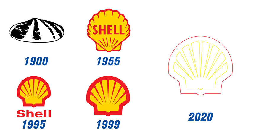Shell Logo History by Printsome on DeviantArt