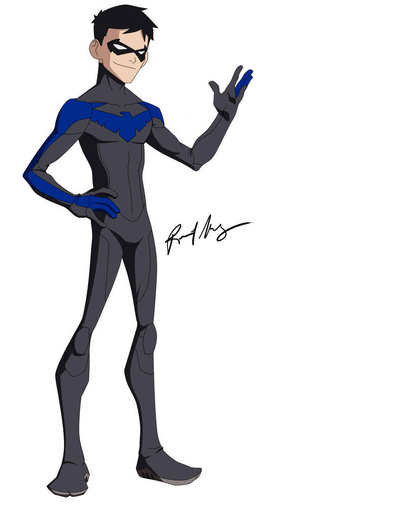 young justice nightwing by robert023 on DeviantArt