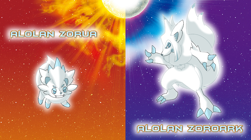 Alolan Zorua and Alolan Zoroark by Hyperagua on DeviantArt
