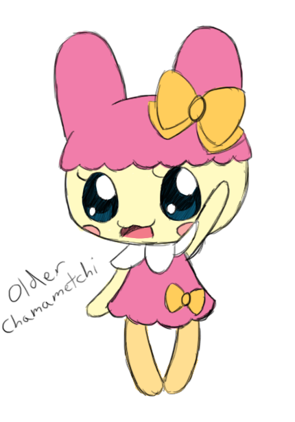 Tamagotchi Older Chamametchi Beta Pic by HeroineMarielys on DeviantArt