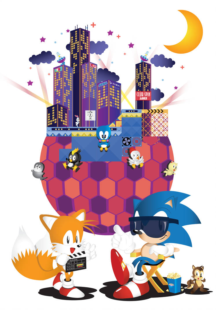 Sonic The Screensaver-Welcome to Studiopolis by Linkabel32 on DeviantArt